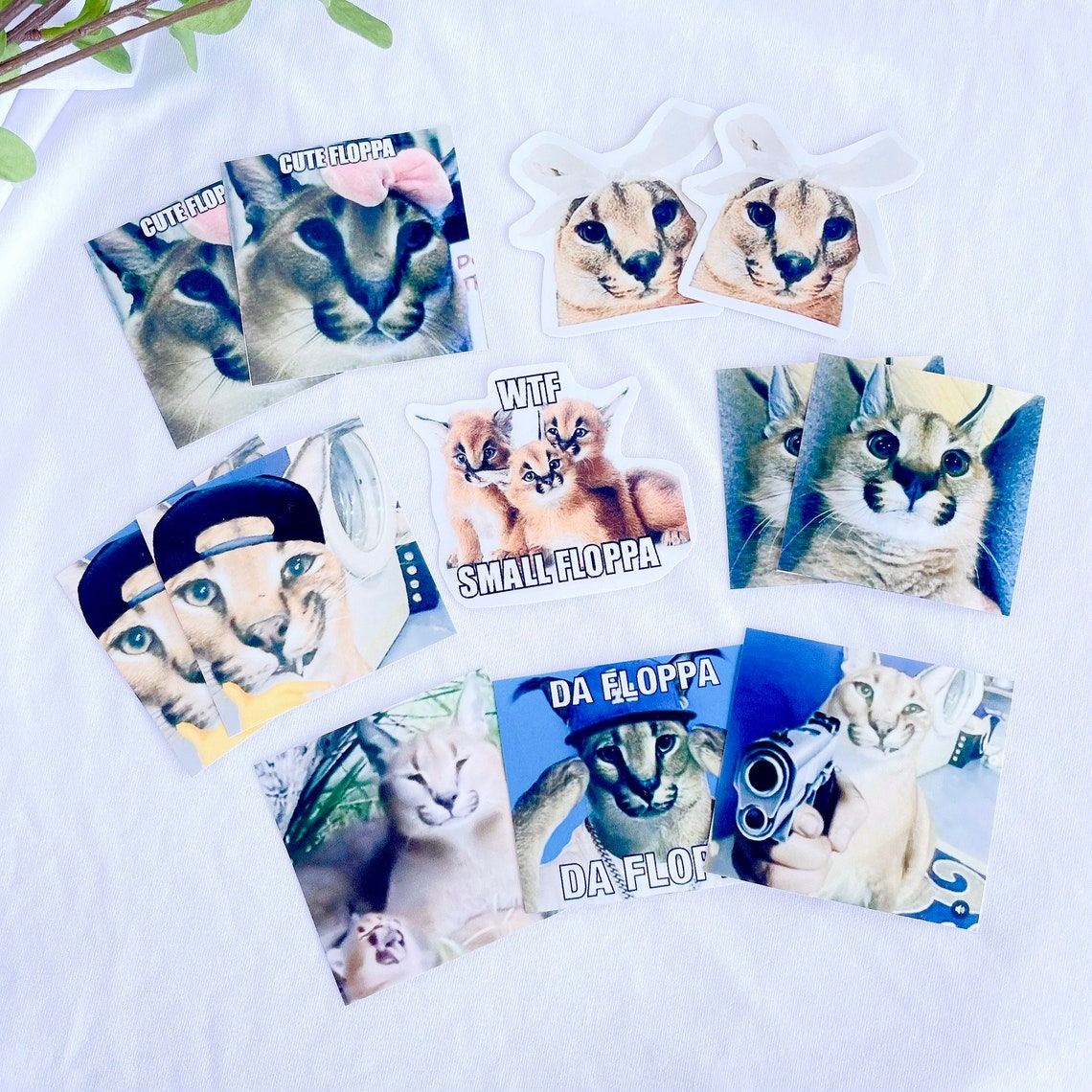 Floppa Sticker Pack Floppa Stickers Baby Floppa Sticker - Etsy UK