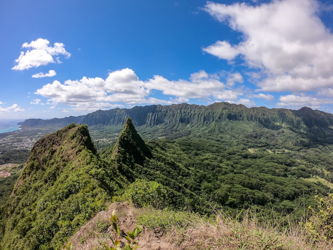 Three Peaks Hawaii Digital Photography, Home Decor Photo, Nature ...