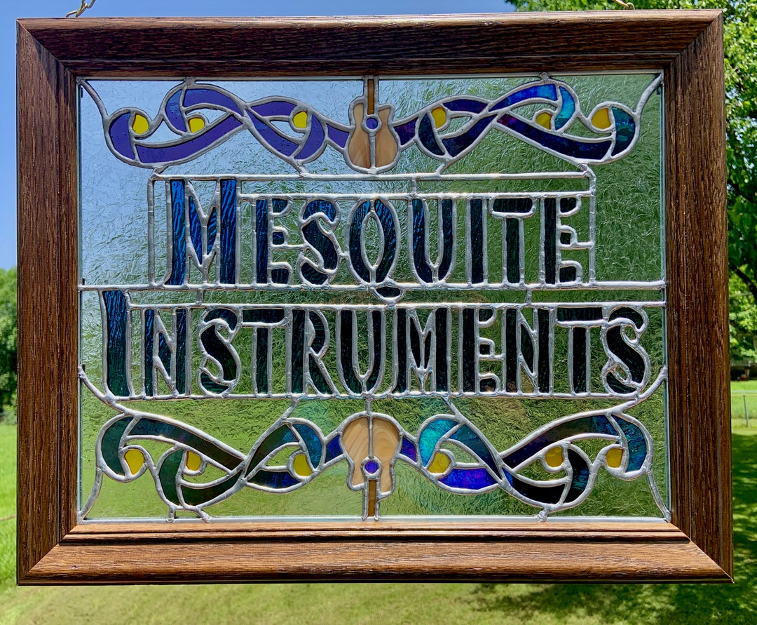 Handcrafted Custom Personalized Stained Glass DEPOSIT - Etsy