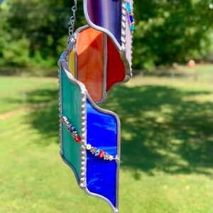 Original Design Stained Glass Spinner - Etsy
