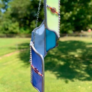 Original Design Stained Glass Spinner - Etsy
