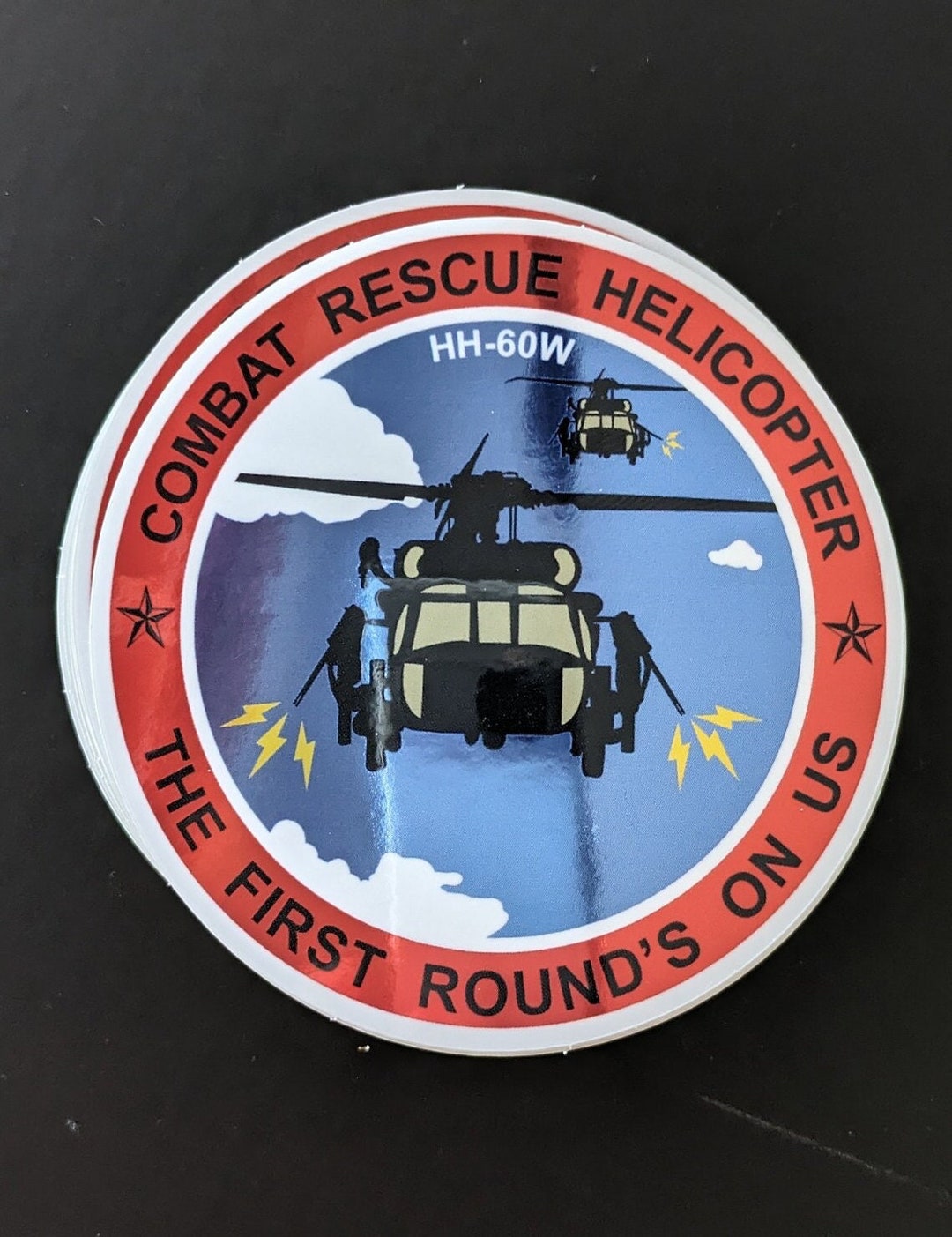 HH-60W Jolly Green II SMA Patch Sticker 3 - Etsy