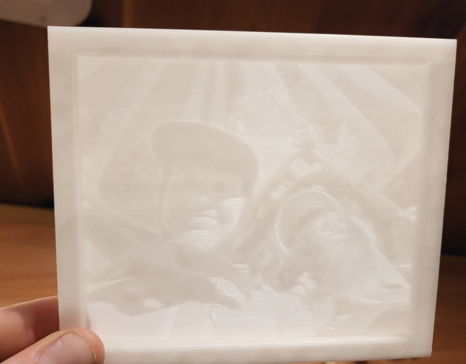 Custom Lithophane Made From Any Photo | Etsy