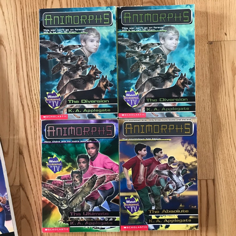 Animorphs First Edition Books: Sci-fi Young Adult Series - Etsy