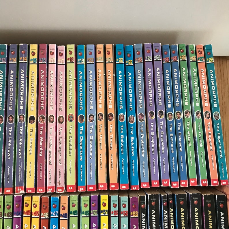 Animorphs First Edition Books: Sci-fi Young Adult Series - Etsy