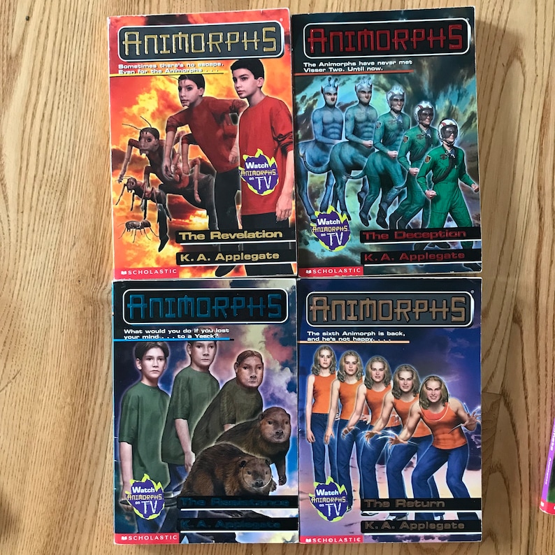 Animorphs First Edition Books: Sci-fi Young Adult Series - Etsy