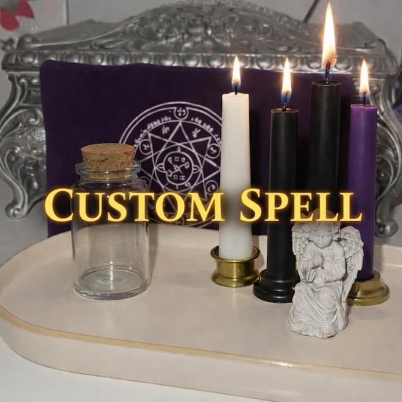 Custom Spell Jar Ritual - Love, Karma, Career, Finances, Manifestation ...