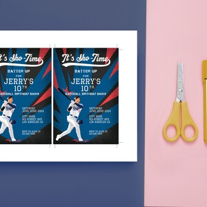 It's Sho-time Birthday Invitation, Ohtani Invitation, Shohei Party ...