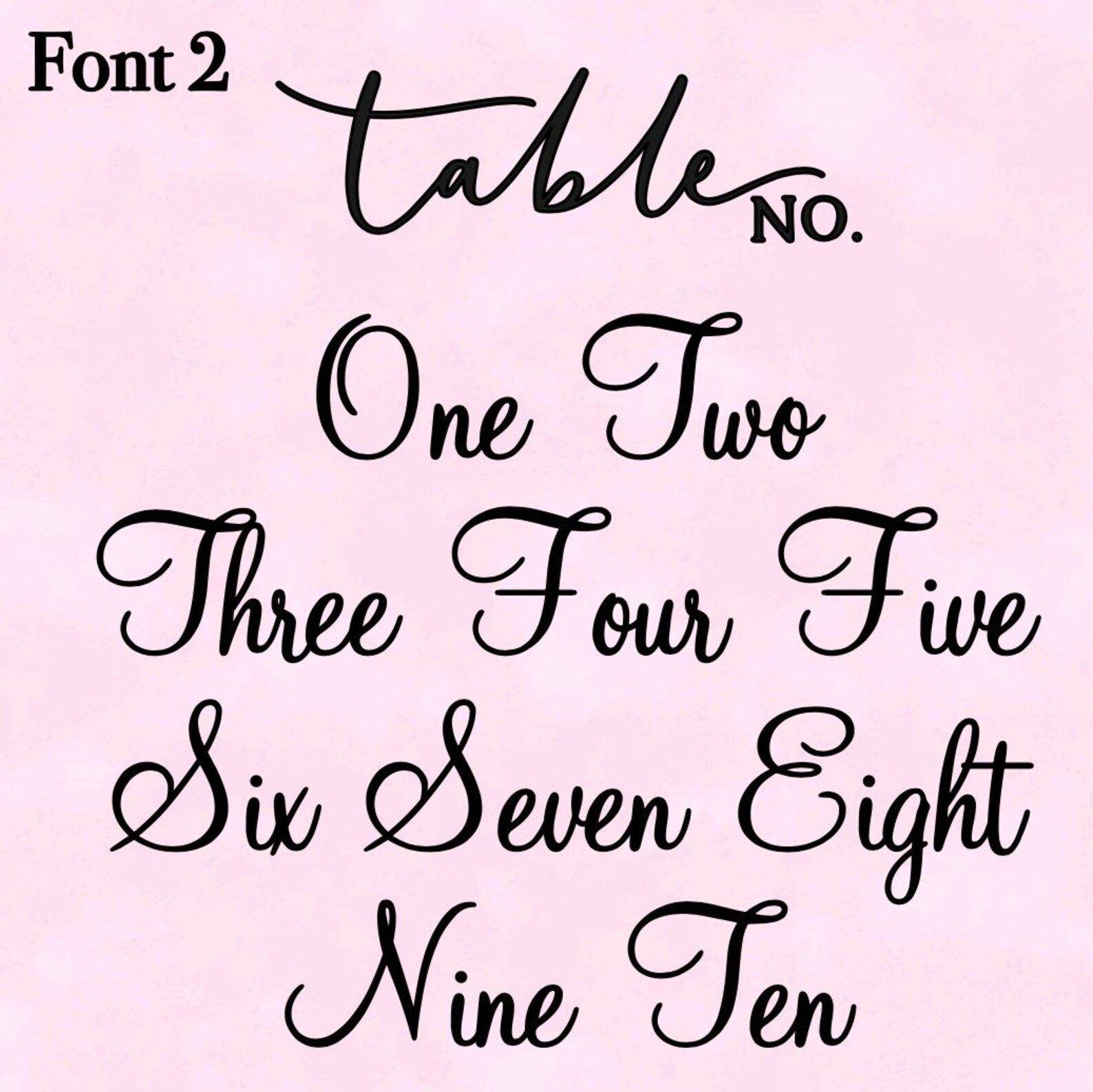 Table Number Decals Wedding Decals Table Numbers Wedding - Etsy