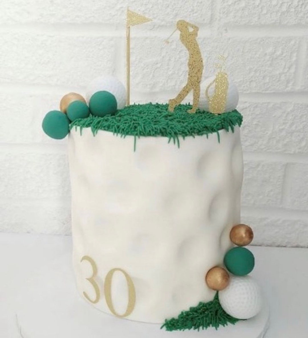 Golf Cake Topper, Cake Topper, Golfers Cake,cake Toppers, Cake ...