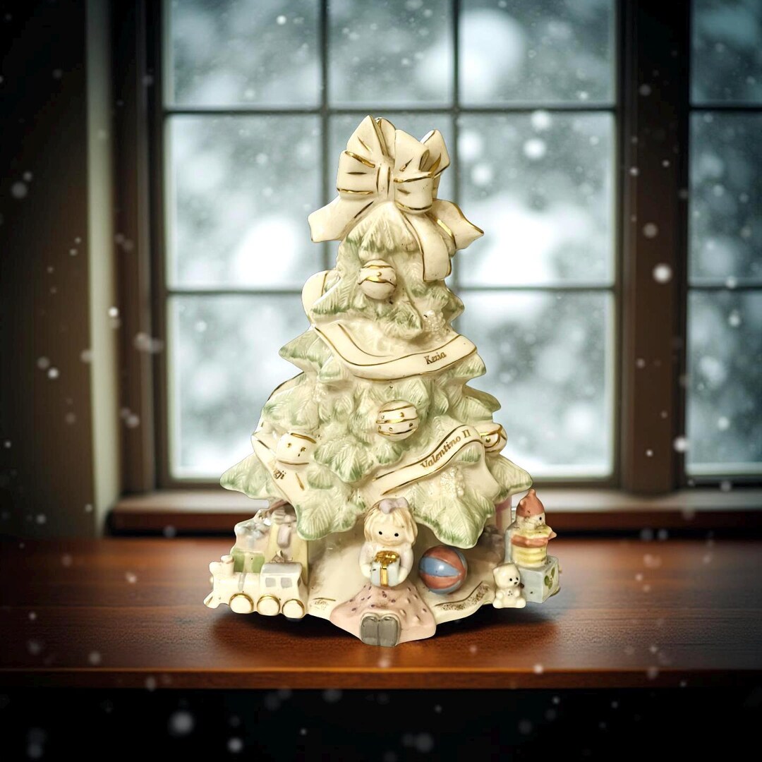 Lenox Holiday Transitions Christmas Tree 24k Garland Handcrafted 52974 ...