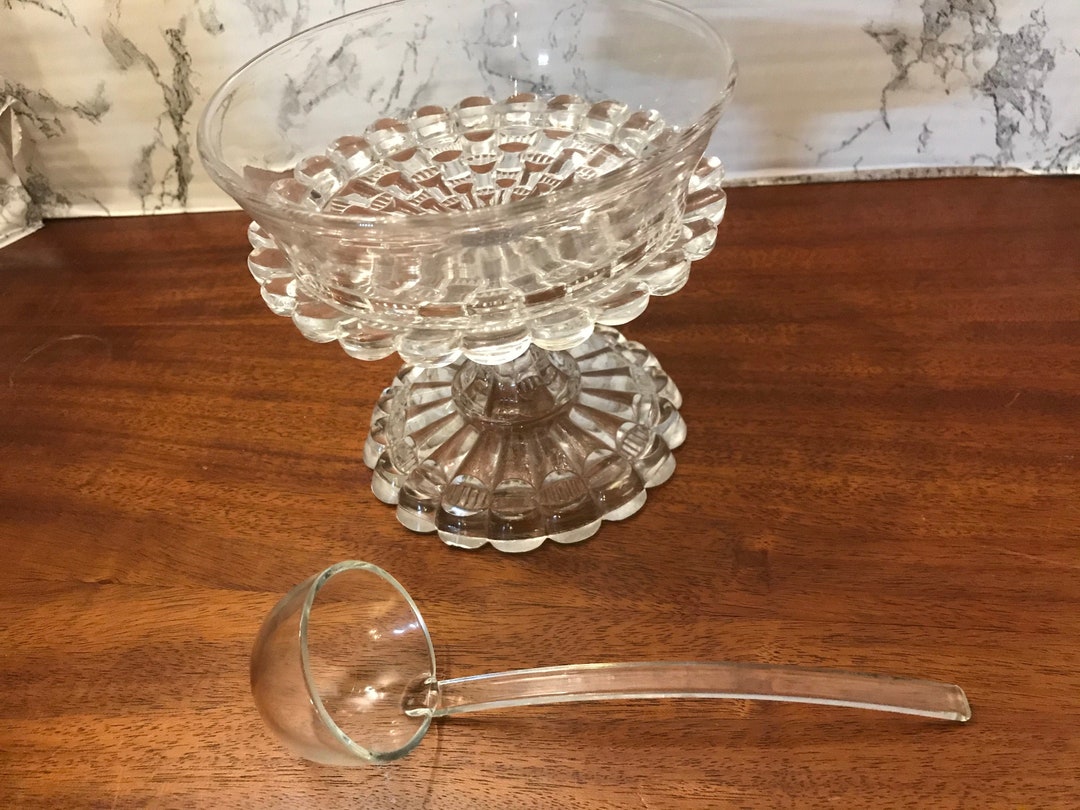 Cut Log Compote by Bryce Highbee 1890, Antique Victoria Ehol Compote ...