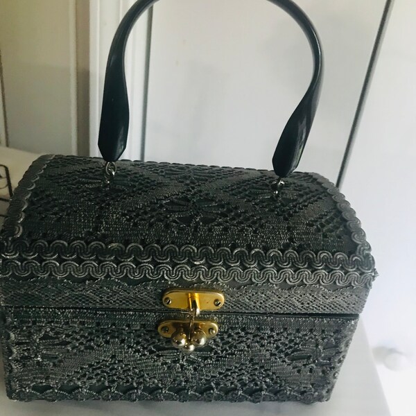 Vintage Box Purse - Etsy