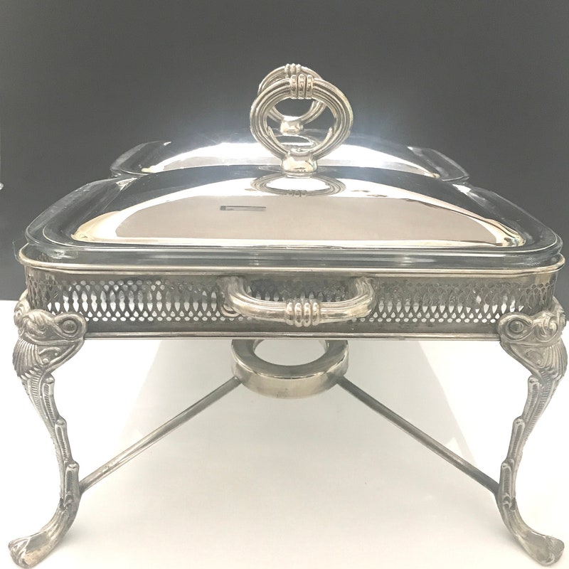 Silver Buffet Server - Etsy