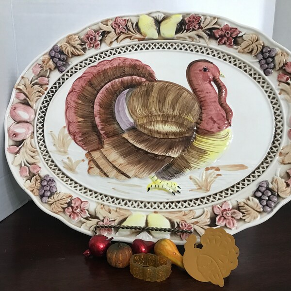 Turkey Platter - Etsy