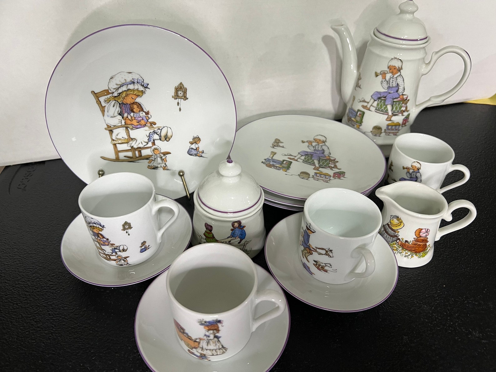 Reutter Porzellan Child's Rhyme Tea Set: 16-piece Nursery Decor - Etsy