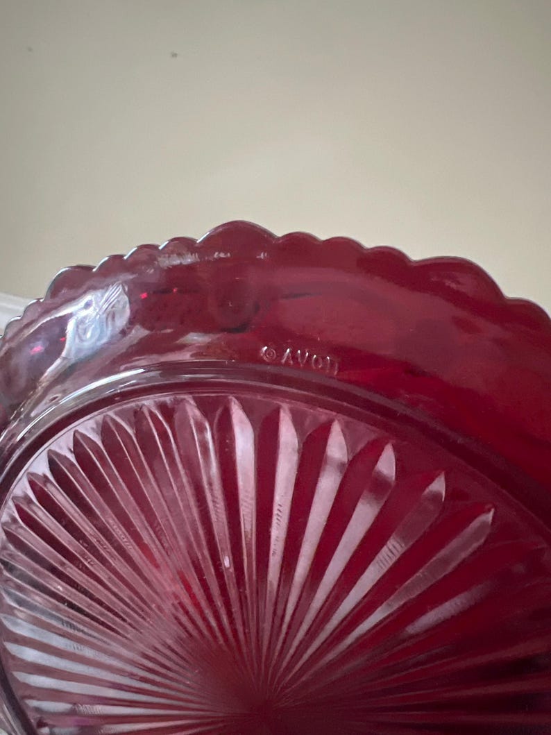 Avon Cape Cod Ruby Red Dinnerware Set (30 Pieces) - Vintage 1876 - Etsy