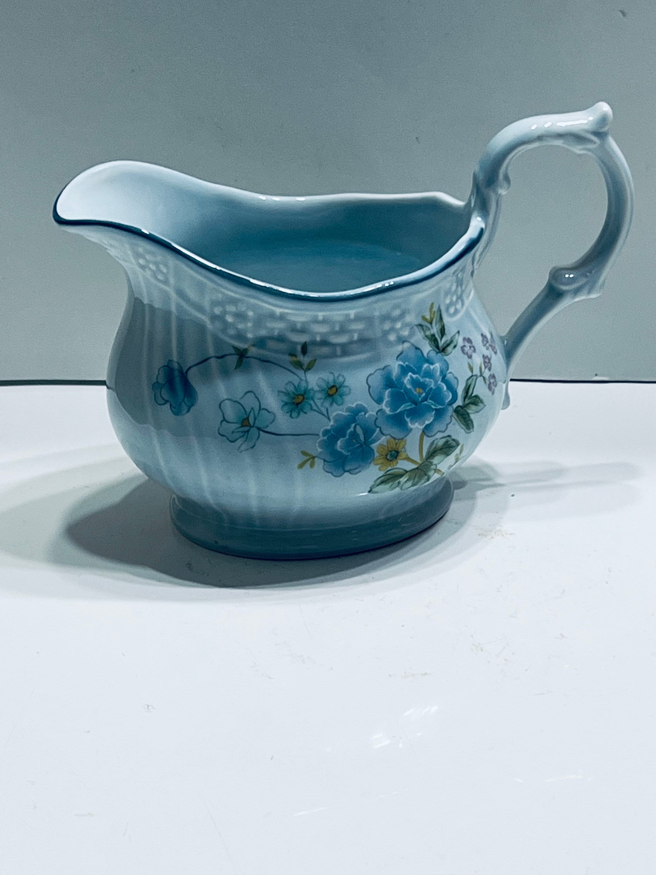 Mikasa Precious Blue China: Dinnerware Set With Blue Flowers - Etsy