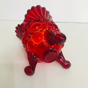 Mosser Eye Winker Covered Candy Dish, and Spooner - Etsy