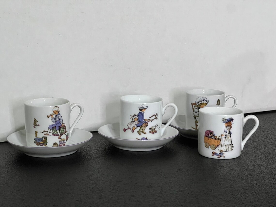 Reutter Porzellan Child's Rhyme Tea Set: 16-piece Nursery Decor - Etsy