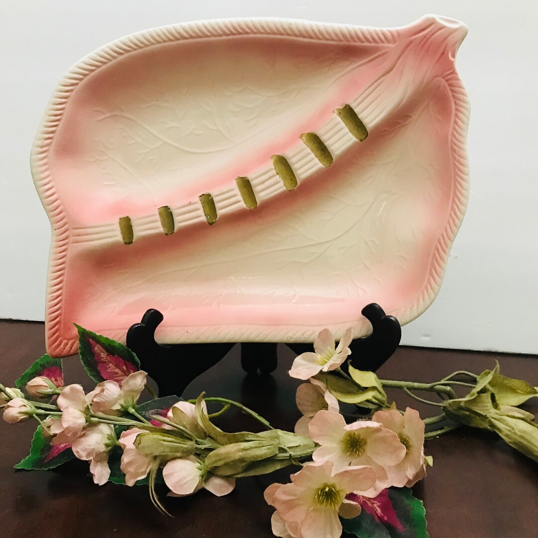 Vintage Ceramic Pink Ashtray/ash Catcher/ Cigarette Holder/ Bridge ...