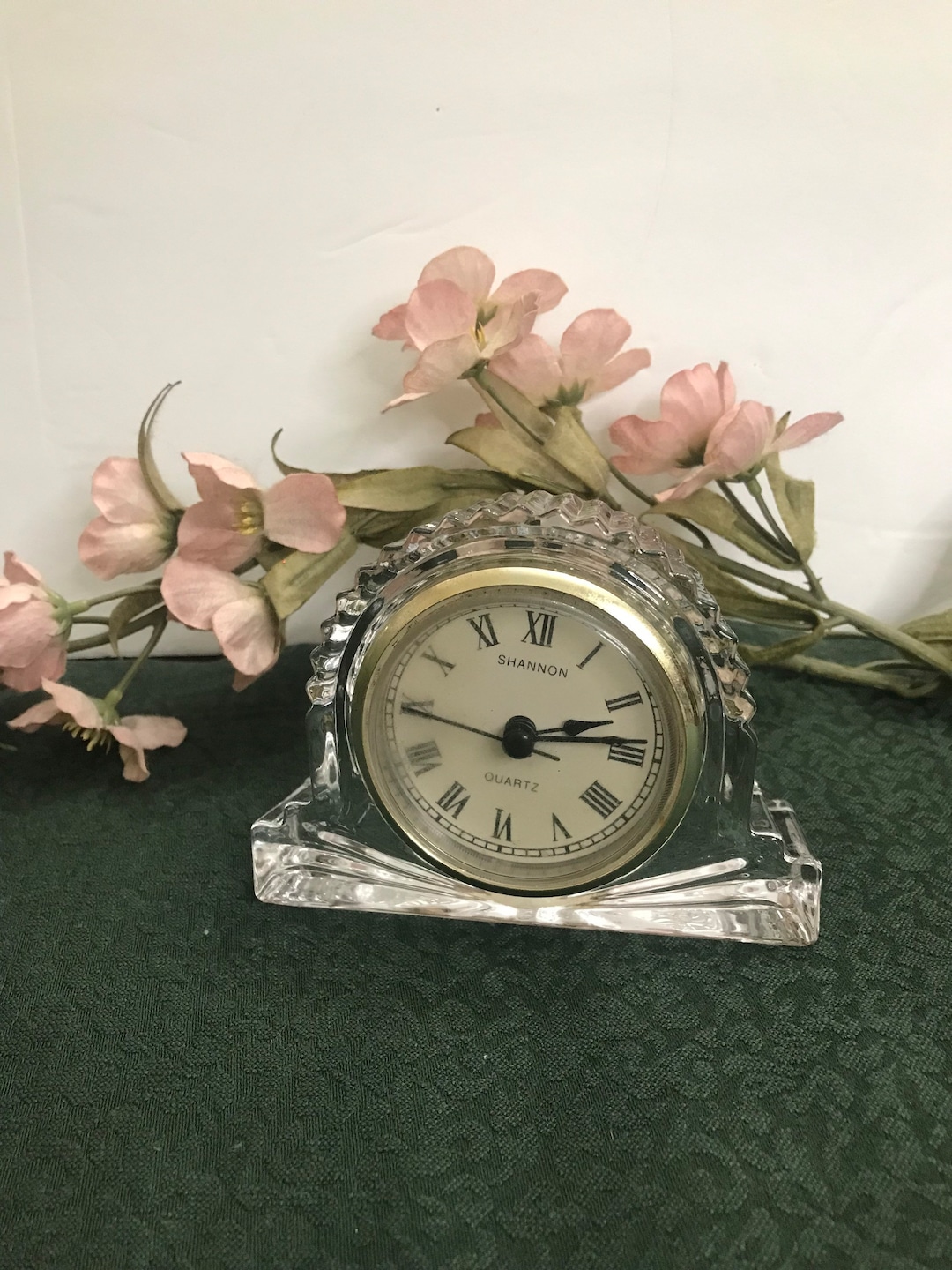 Shannon Crystal Mantel Clock/design of Ireland - Etsy