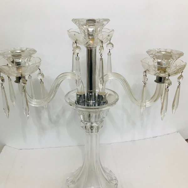 Crystal Candelabra - Etsy