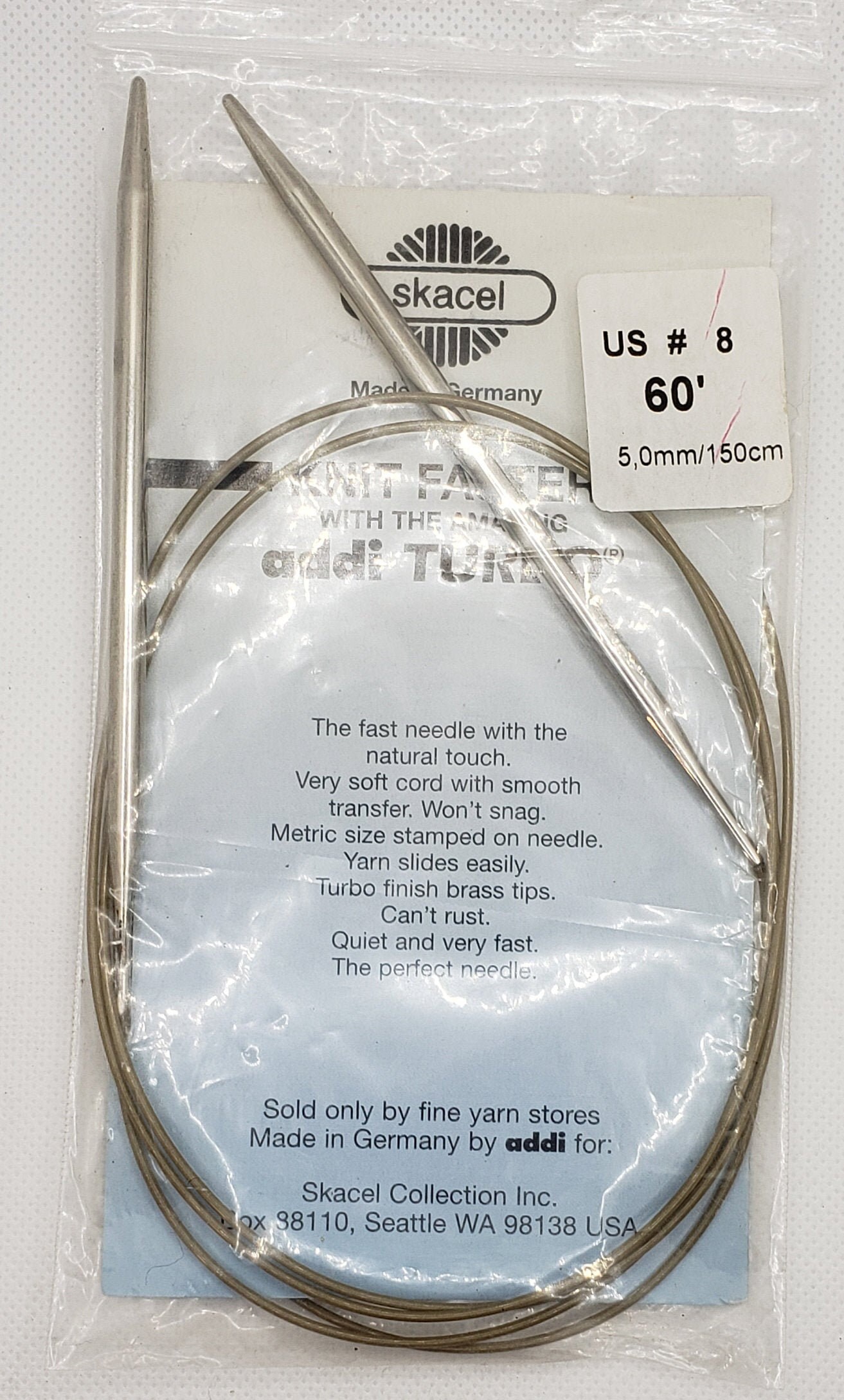 Addi TURBO Metal Circular Needles Various Sizes/lengths - Etsy