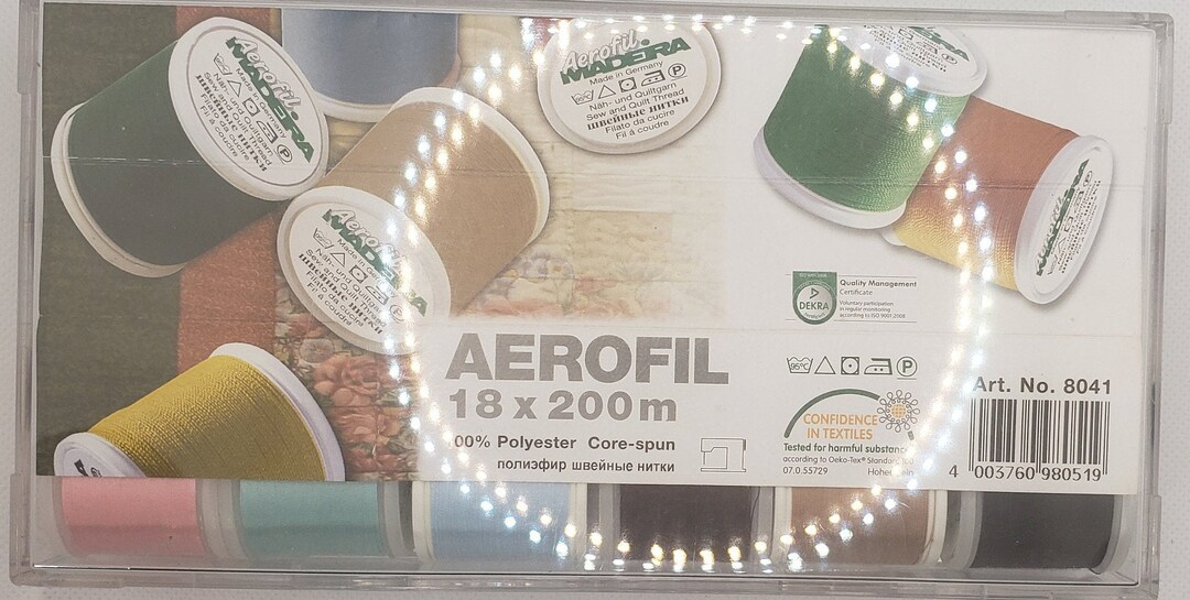 Madeira Thread Aerofil 18 Spool Pack Art. No. 8041 - Etsy