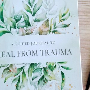 A Guided Journal to Heal From Trauma, Trauma Survivor Gift, Trauma ...