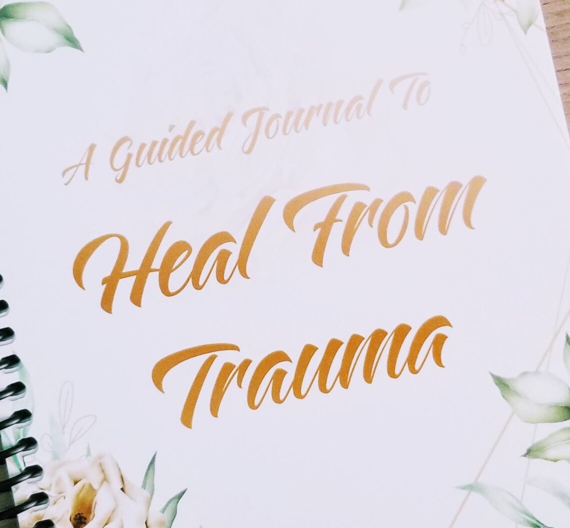 A Guided Journal to Heal From Trauma, Trauma Survivor Gift, Trauma ...
