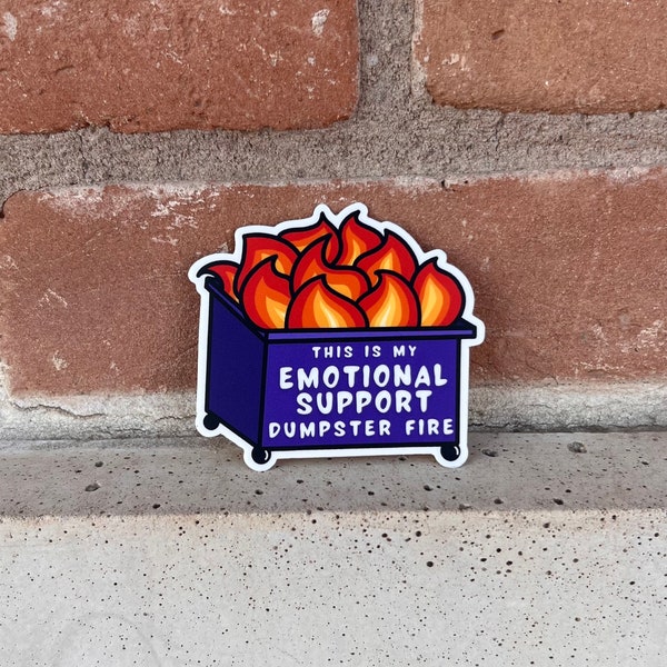 Emotional Dumpster Fire - Etsy