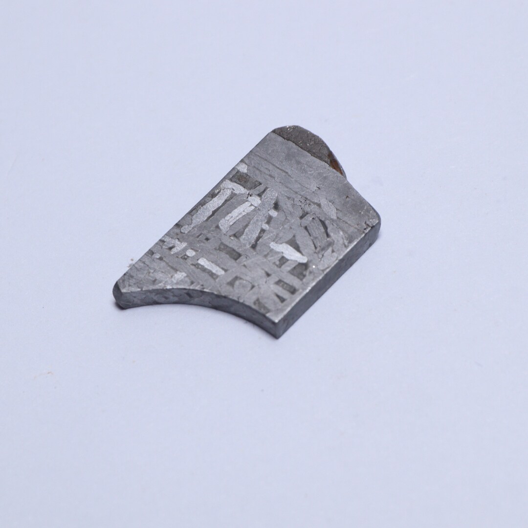 7g Muonionalusta Meteorite Slice,natural Meteorite, Iron Meteorite ...