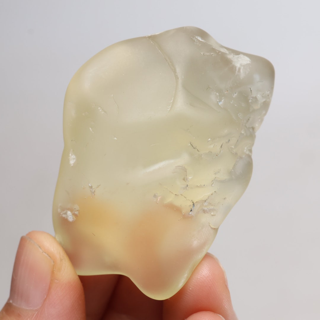 37g Libyan Desert Glass, Golden Yellow Tektite From Libya,rare Libyan ...
