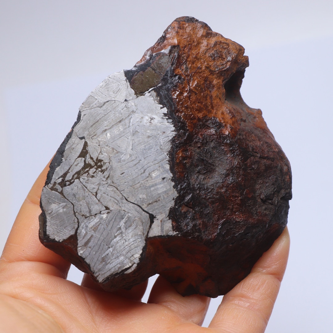 466g Muonionalusta Meteorite Slice,natural Meteorite, Iron Meteorite ...