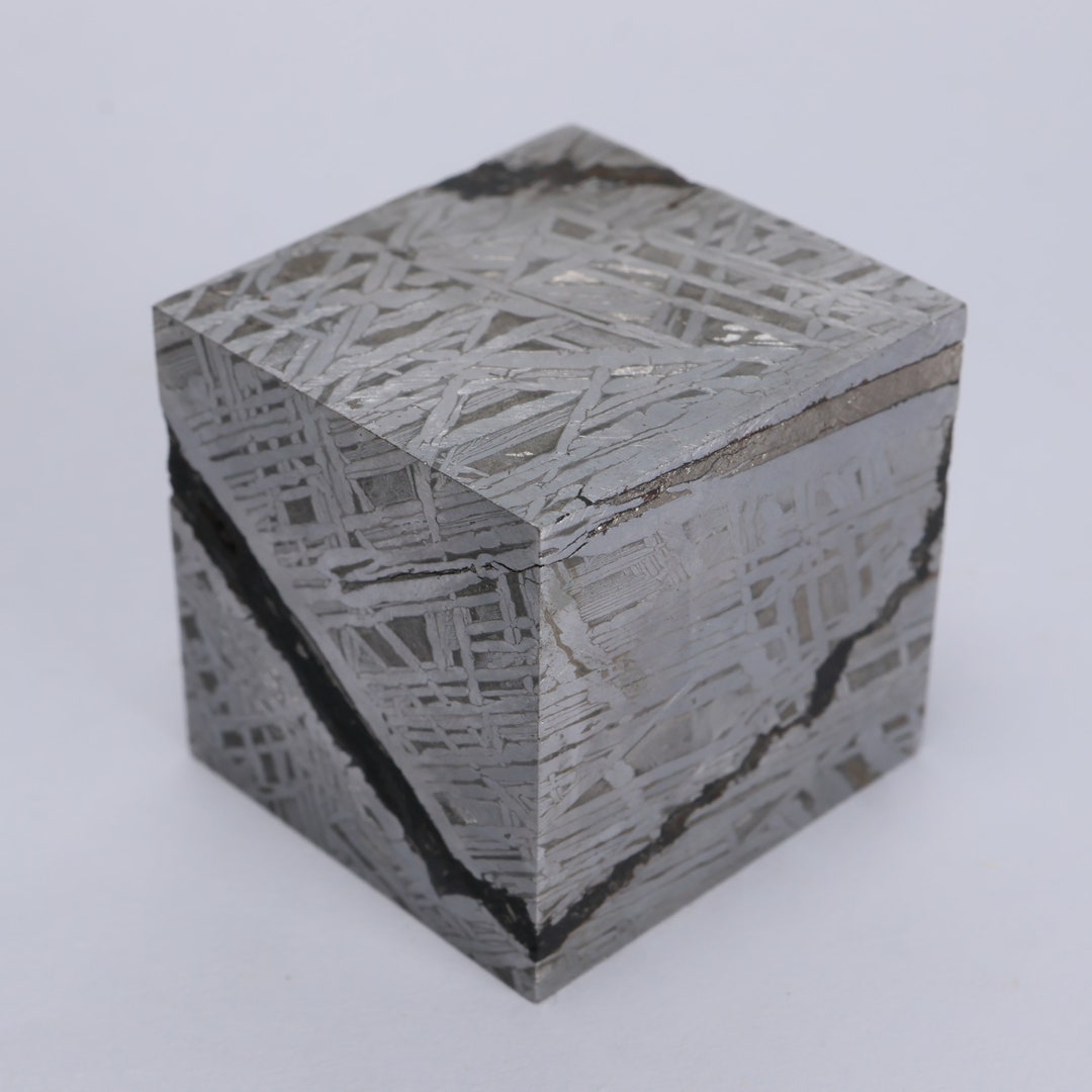 372g Muonionalusta Meteorite Cube,natural Meteorite, Meteorite Specimen ...