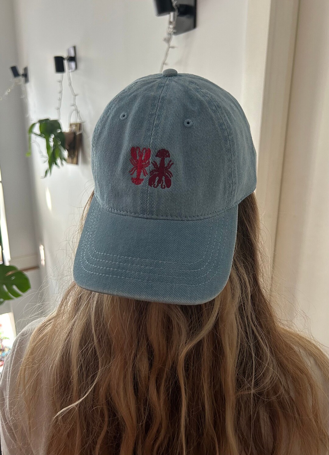Lobster Denim Hat - Etsy
