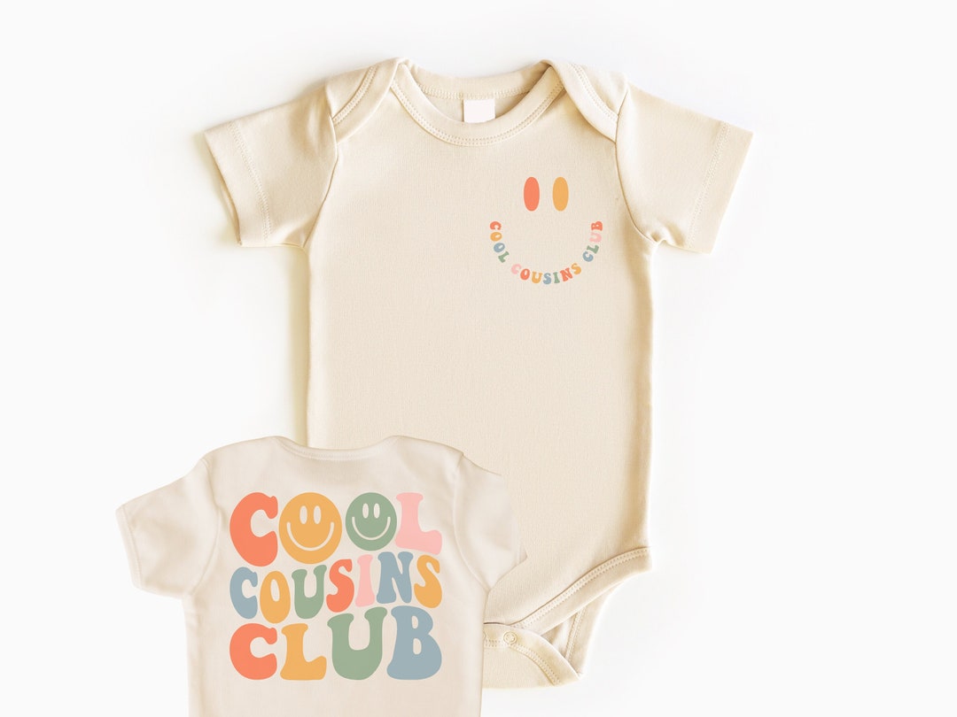 Cool Cousin Club Baby Bodysuit, Baby Bodysuit, Cousin Shirt, Cousin ...