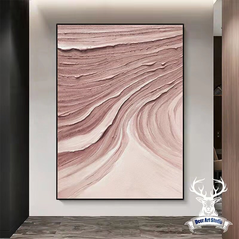 Home Décor Earth Tone Wall Décor Canvas Wall Art Wabi-sabi Oil | Etsy