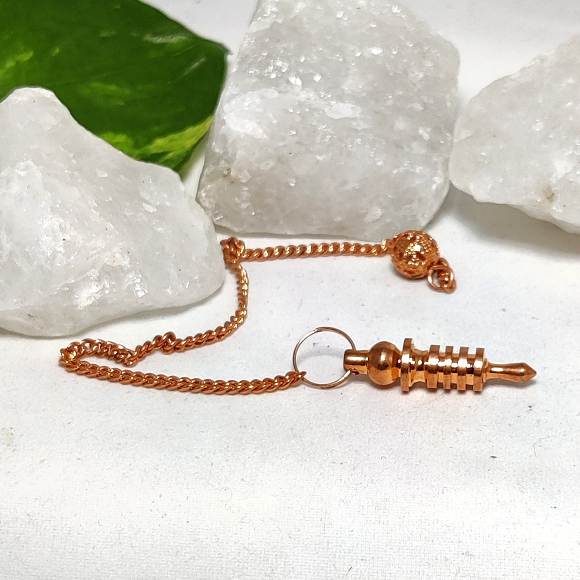 Copper Pendulum, Meditation Pendulum, Spiritual Pendulum, Dowsing Tools ...
