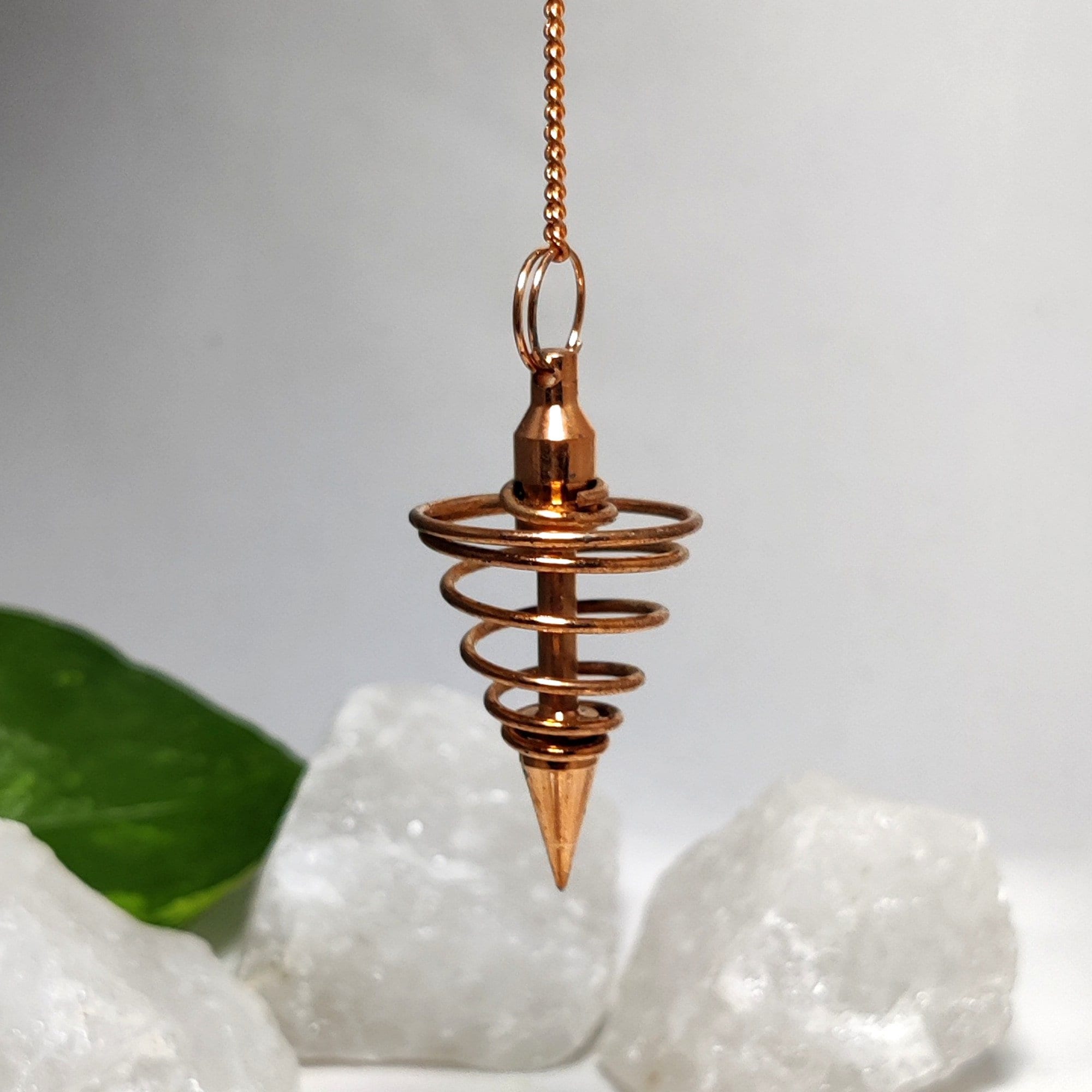 Copper Spiral Pendulum Meditation Pendulum Dowsing Tools - Etsy UK