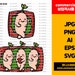 Ginseng 6set_korea_chuseok_red Ginseng_cartoon_illustration_icons - Etsy