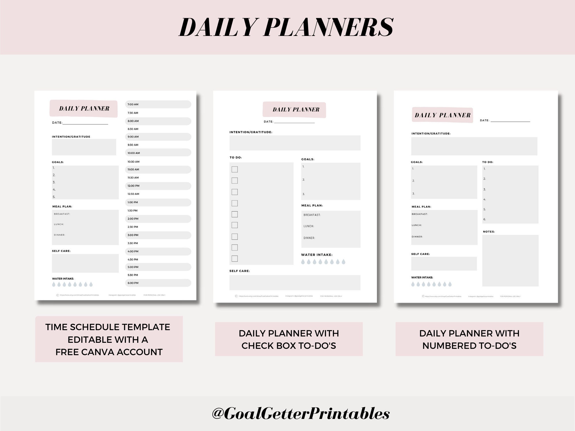 2022 Productivity Planner Printable Mega Bundle Planner for Moms, Daily ...