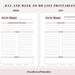 BUNDLE Day & Week to Do List Printable Planner Template, Mom, Family ...