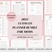 2022 Productivity Planner Printable Mega Bundle Planner for Moms, Daily ...