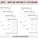 2021 - 2022 Productivity Planner Printable Mega Bundle Planner for Moms ...
