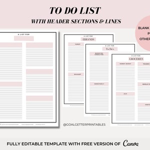 2022 Productivity Planner Printable Mega Bundle Planner for Moms, Daily ...