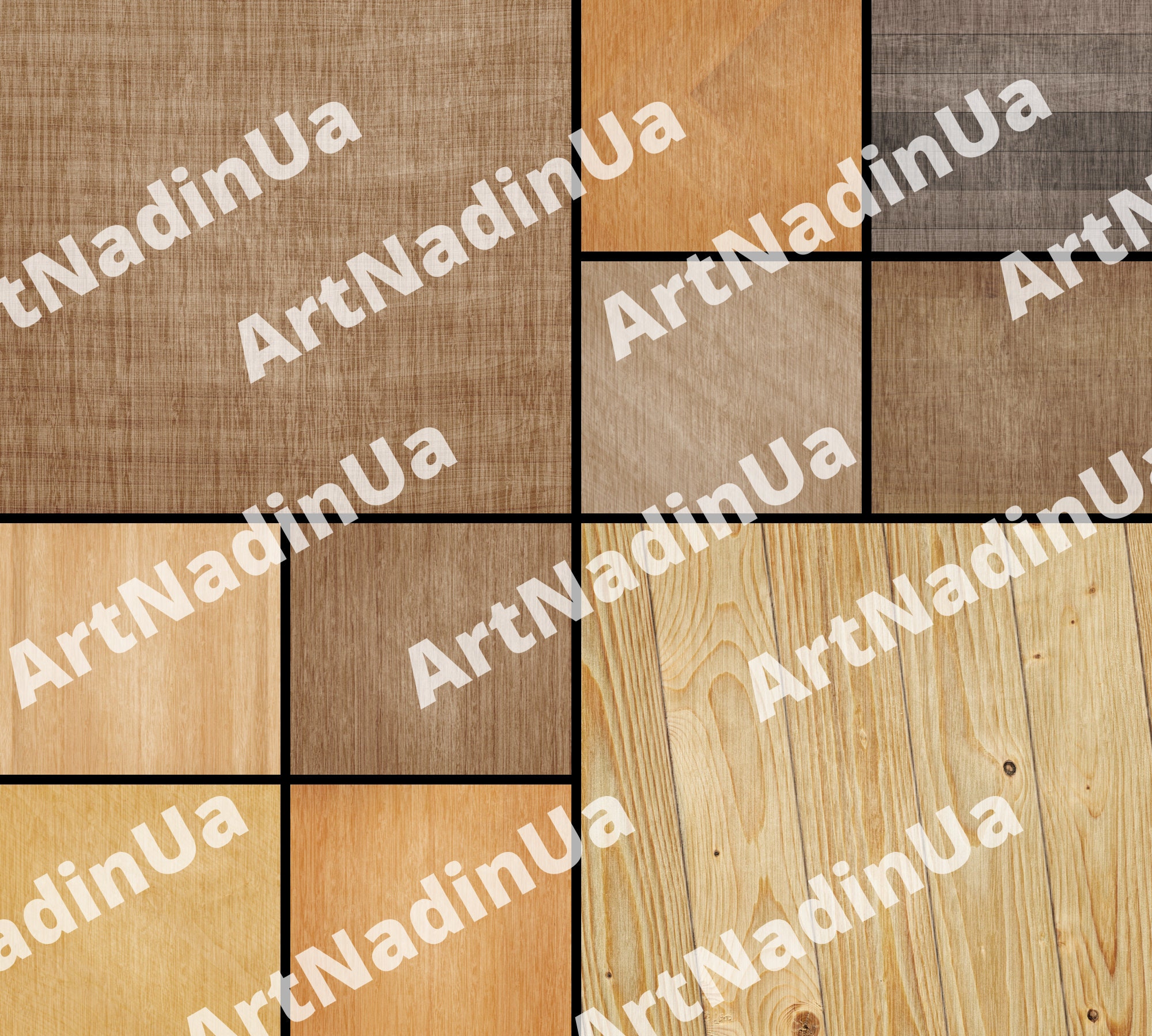 Rustic Wood Digital Paper, Wood Backdrop, Printable Wood Background ...