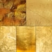 Gold Digital Paper, Scrapbook Paper, Gold Foil Digital Paper, Gold ...