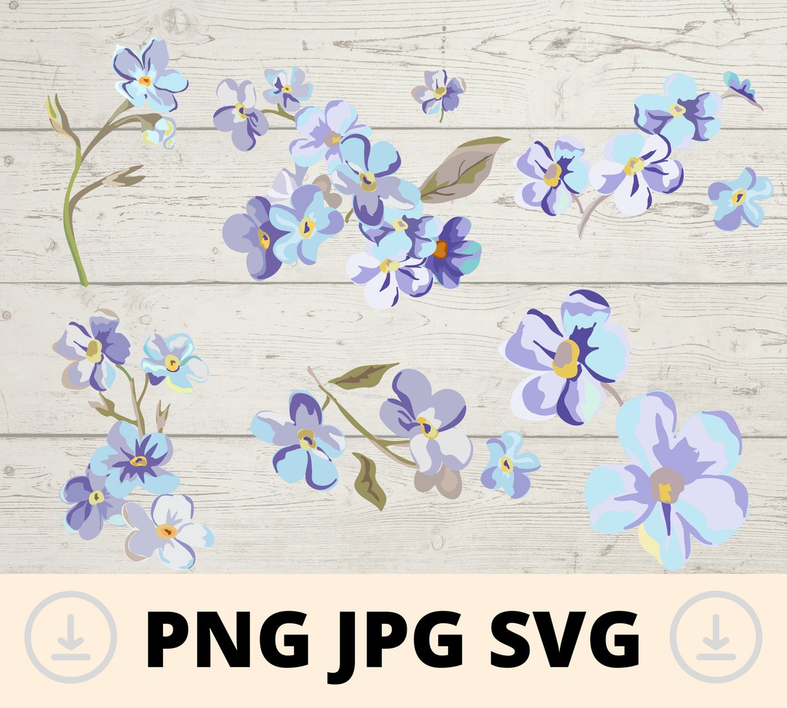 Floral Svg Floral Svg Bundle Flower Svg Cut Files Flower - Etsy